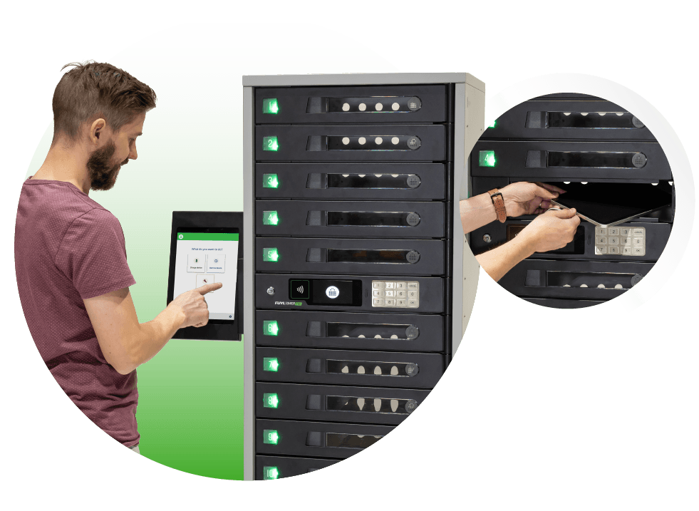 Lockncharge Device Charging Stations Charging Carts And Smart Lockers